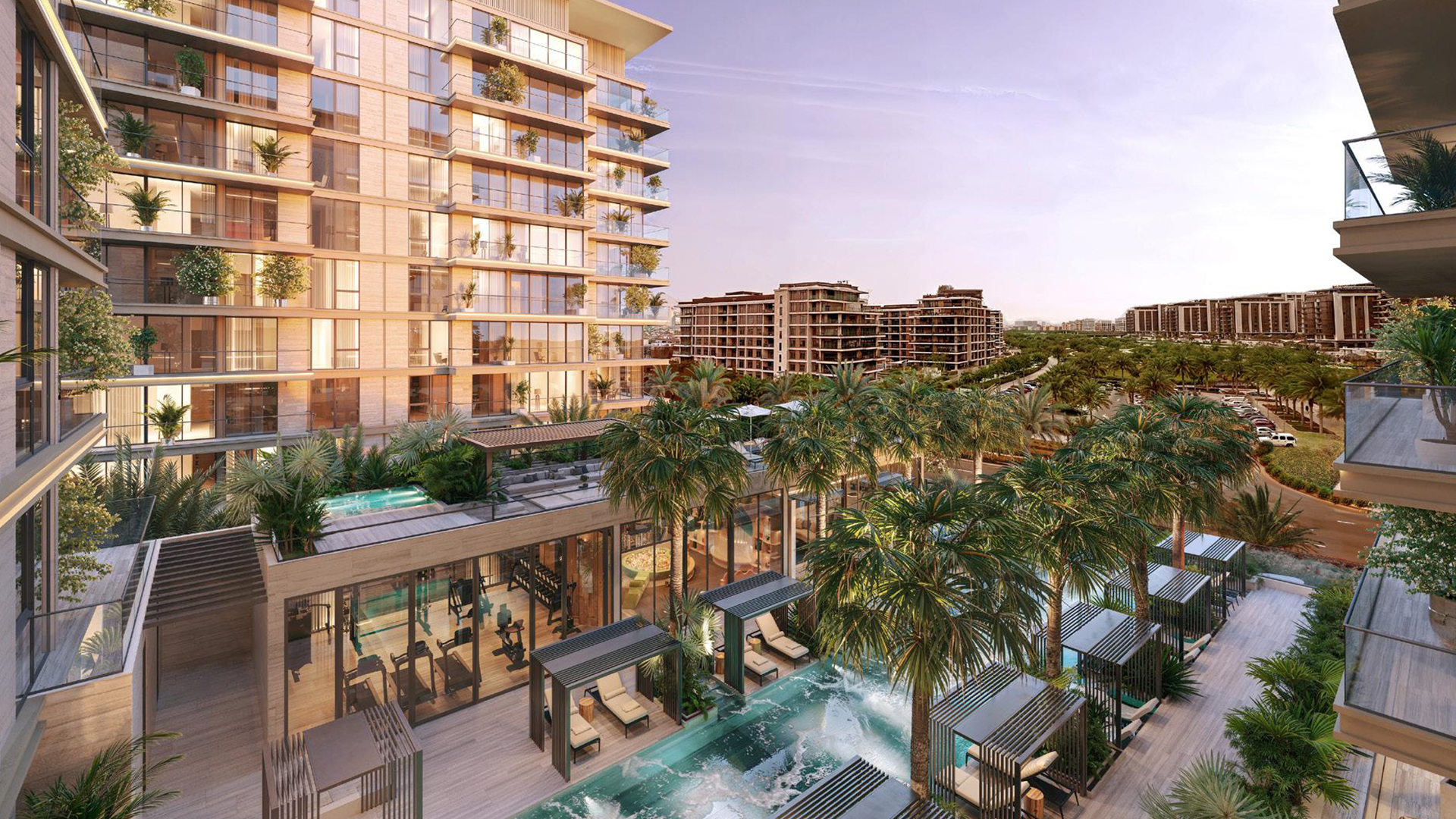 The Berkeley is a residential complex with 116 apartments in the Dubai ...